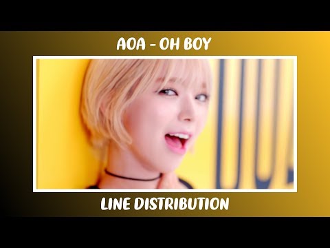 「 AOA • Oh Boy | Line Distribution 」