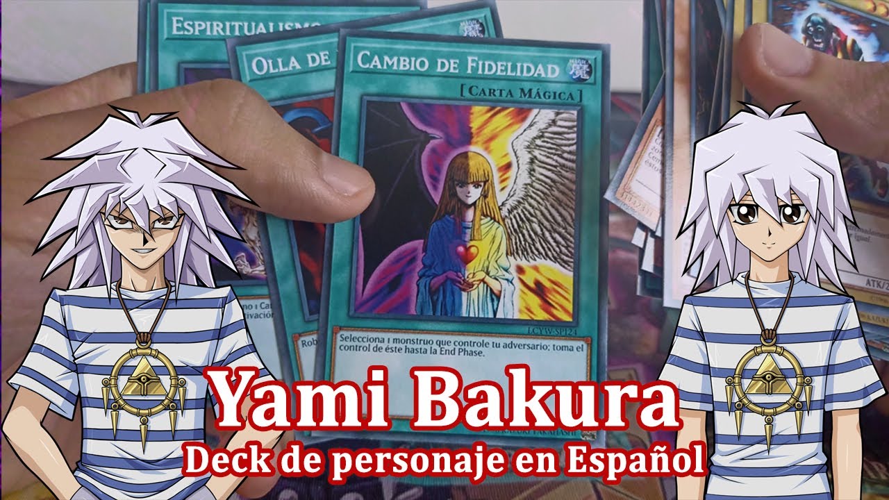 Yugioh Deck Bakura en Español - Cartas Yugioh Colombia - YouTube