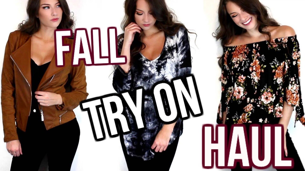 FALL TRY ON HAUL - Fashion Nova | Kelly Nelson - YouTube