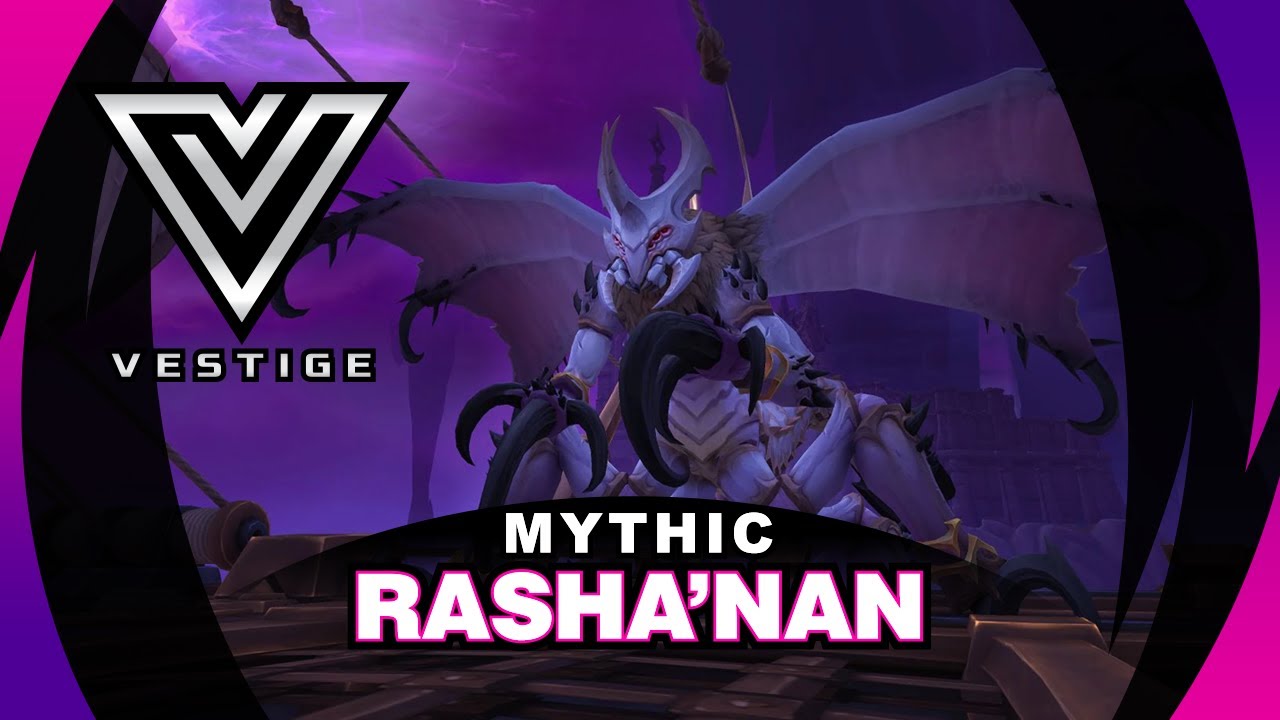 Mythic Rasha'nan (6:26) Holy Priest and Fury Warrior PoV - Vestige US ...