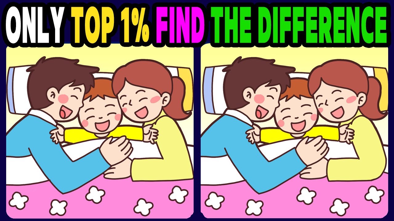【Spot the difference】Only top 1% find the differences / Let's have fun ...