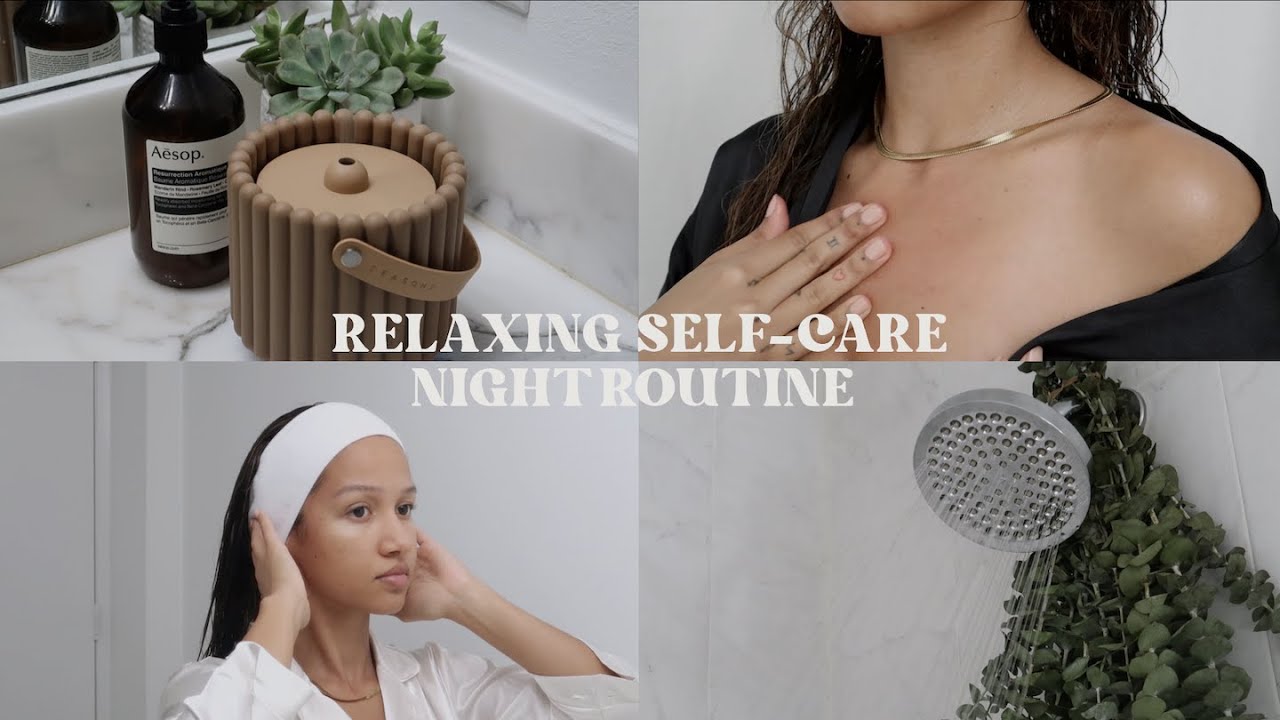 updated selfcare routine | night in the life, shower w/ me, korean ...