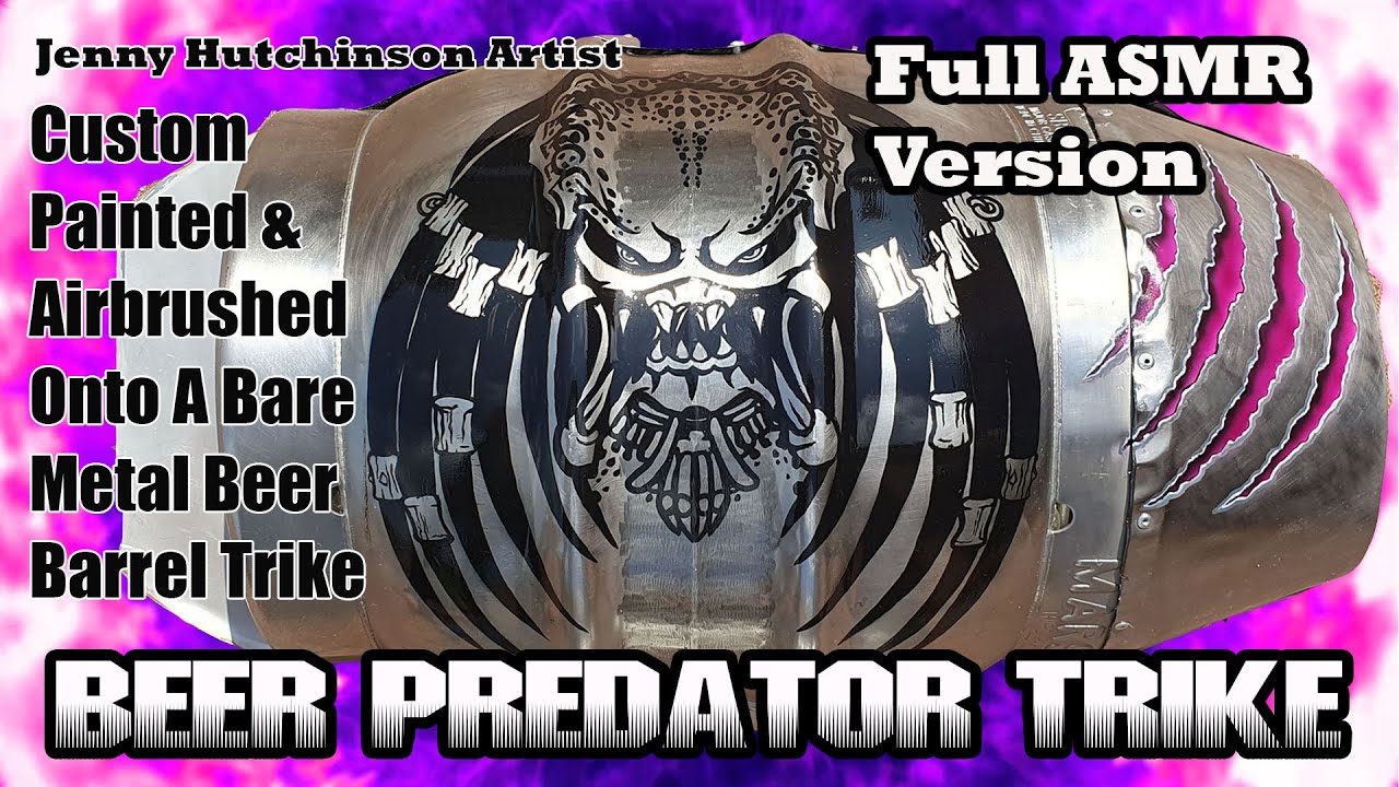 Jenny Hutchinson Artist Beer Predator Trike: Custom painted Predator ...