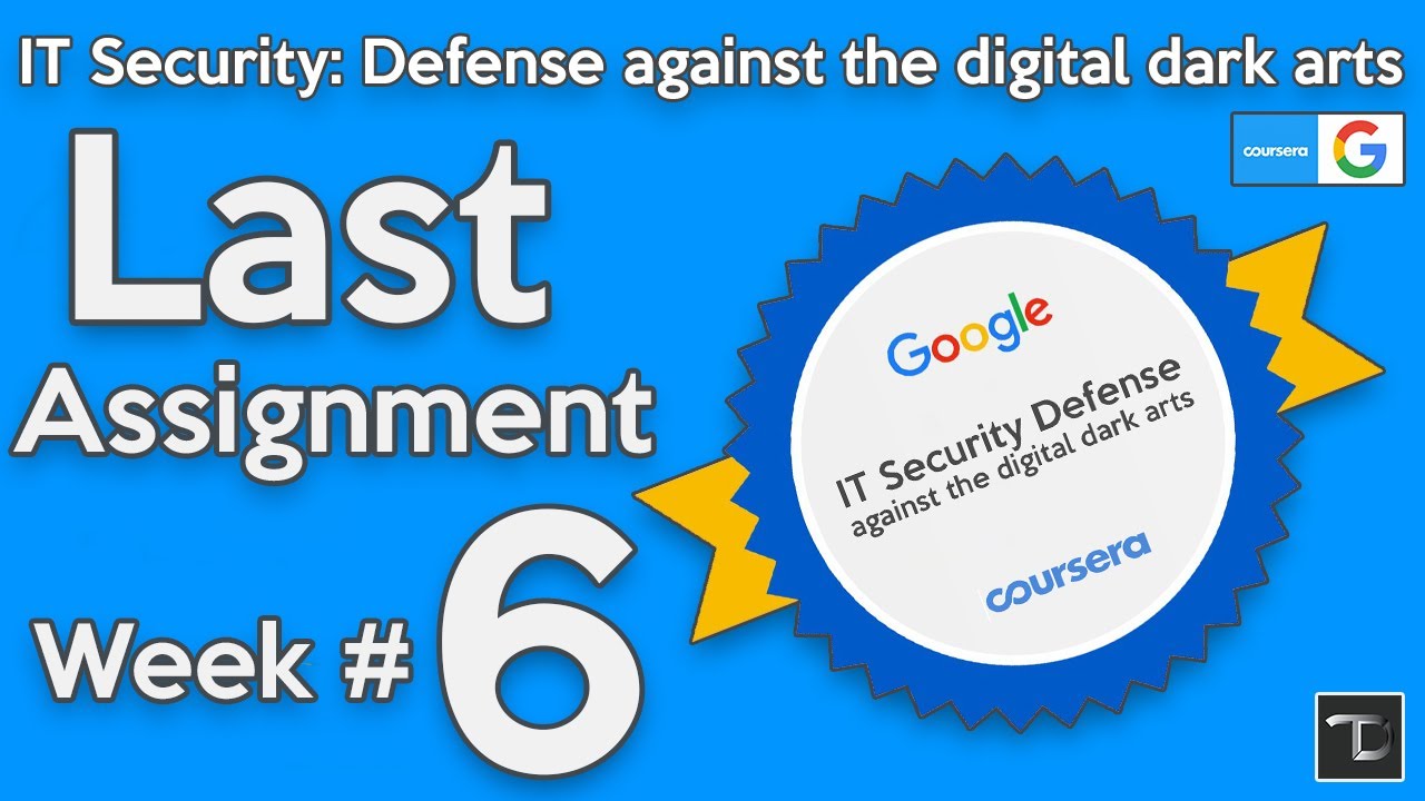 Complete Solution Week 6 | IT Security Defense against the digital dark ...