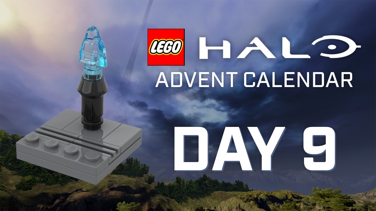 LEGO Halo Advent Calendar Day 9 - Cortana's Plinth - YouTube