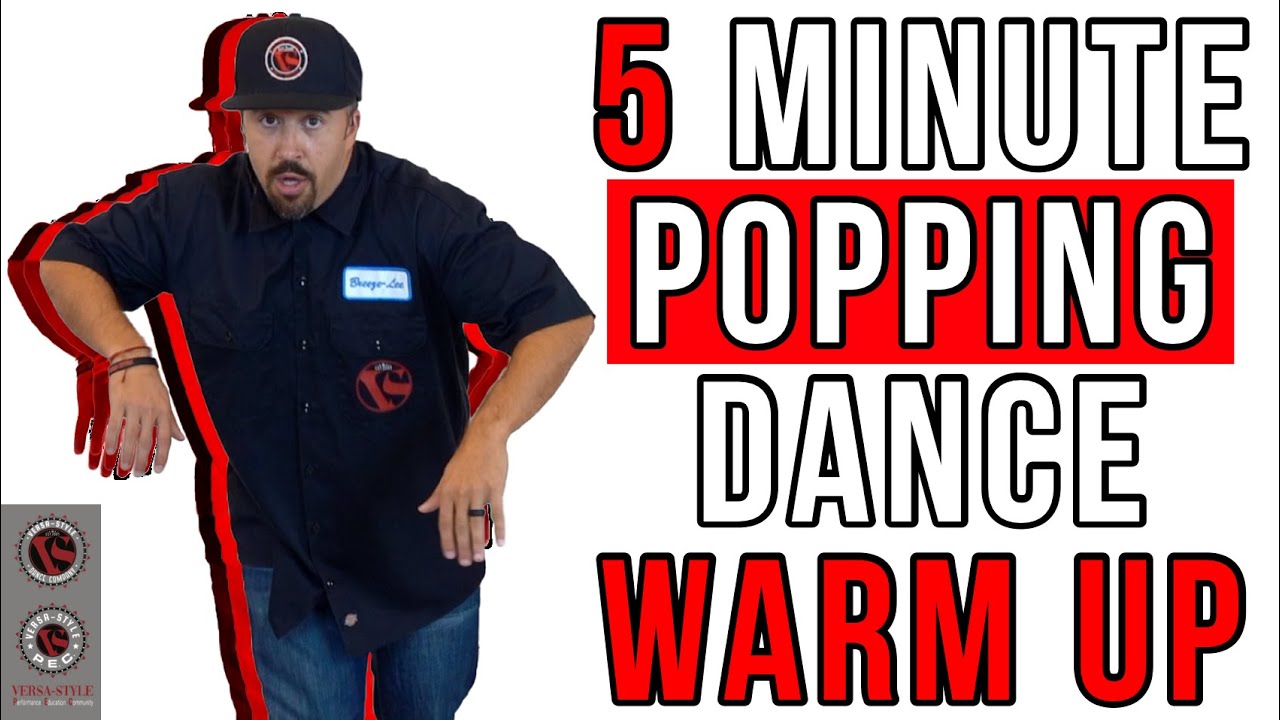 Popping Dance Tutorial- 5 Minute WARM UP - YouTube