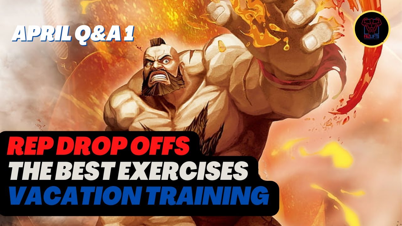 Rep Drop Offs, The Best Exercises, Vacation Training - YouTube