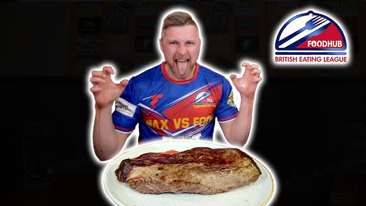 "LEFT DRIPPLING IN BLOOD" 50oz STEAK CONTEST - FINISHED IN 5 MINUTES ...