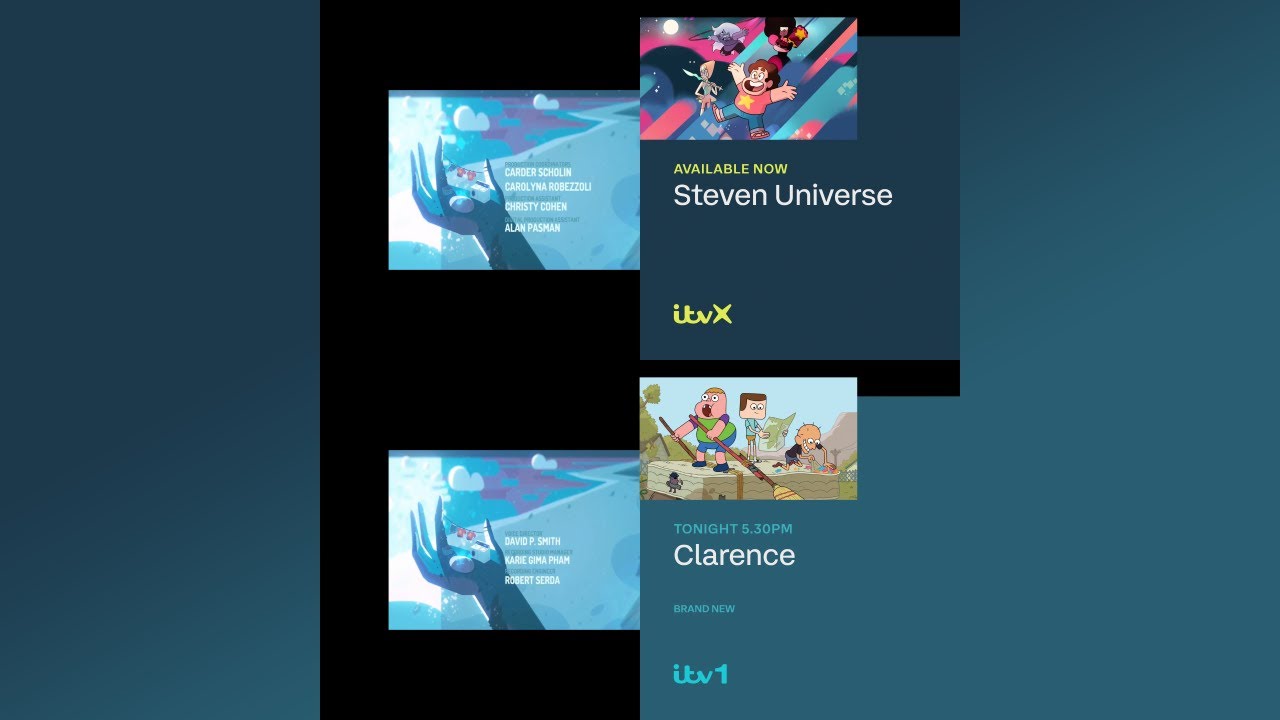 ITV1 (2022) - End Credits Page (w/ITVX): Steven Universe [F-M] - YouTube