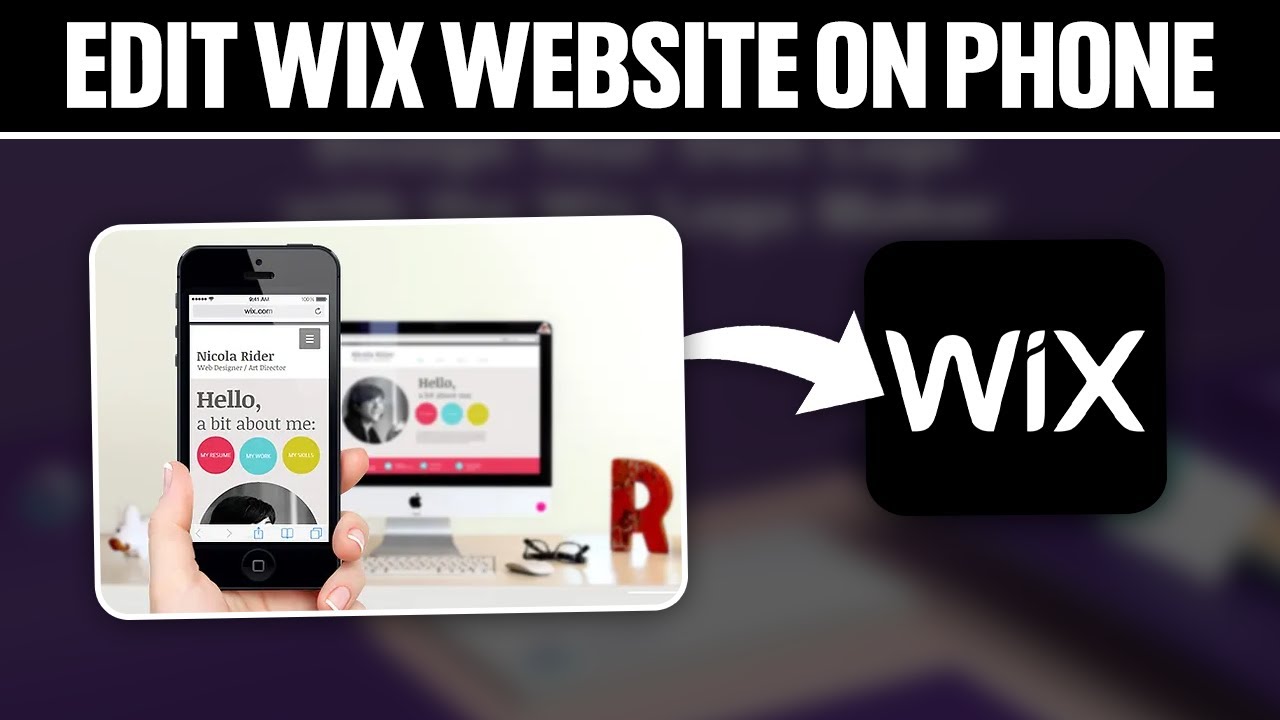 How To Edit Your Wix Website On Your Phone 2025! (Full Tutorial) - YouTube