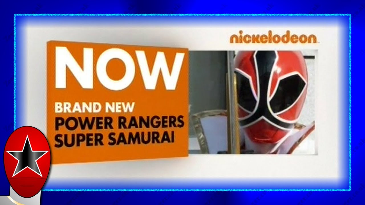 Power Rangers Super Samurai UK Bumpers 1 - Nickelodeon 2012 - YouTube