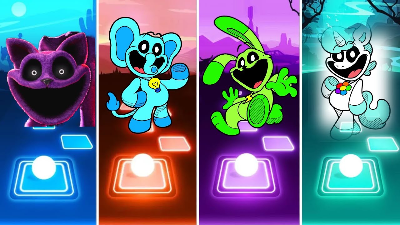 Poppy Playtime Chapter 3 :- Poppy Playtime 🆚 Bubba Bubbaphant 🆚 Hoppy ...