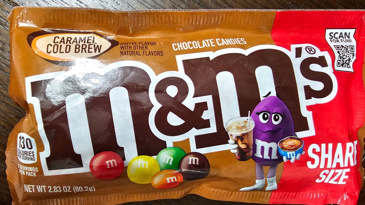 Today I review caramel cold brew M&Ms - YouTube