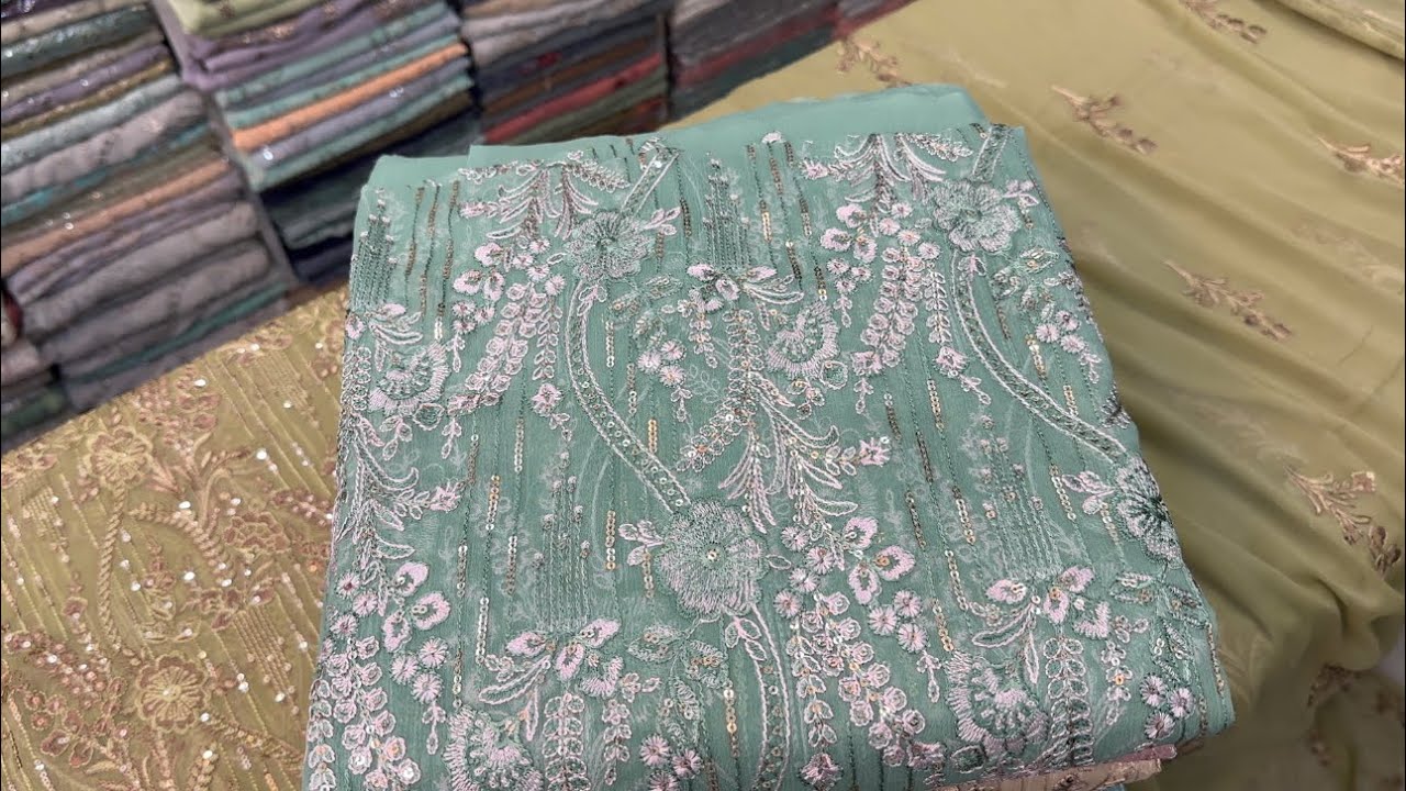 ARSHAD FABRICS 👑 Presents Pakistani Super Quality Party Wear Dresses 🇵🇰 - YouTube
