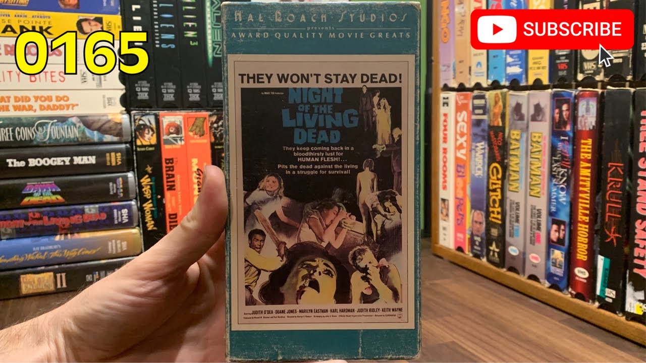 [0165] NIGHT OF THE LIVING DEAD (1968) VHS [INSPECT] [# ...