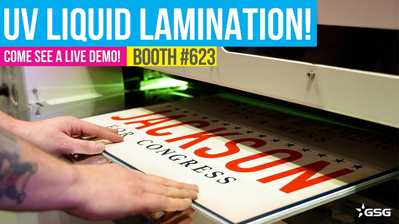 ATC UV Liquid Laminator | Advanced Coating Machine - YouTube