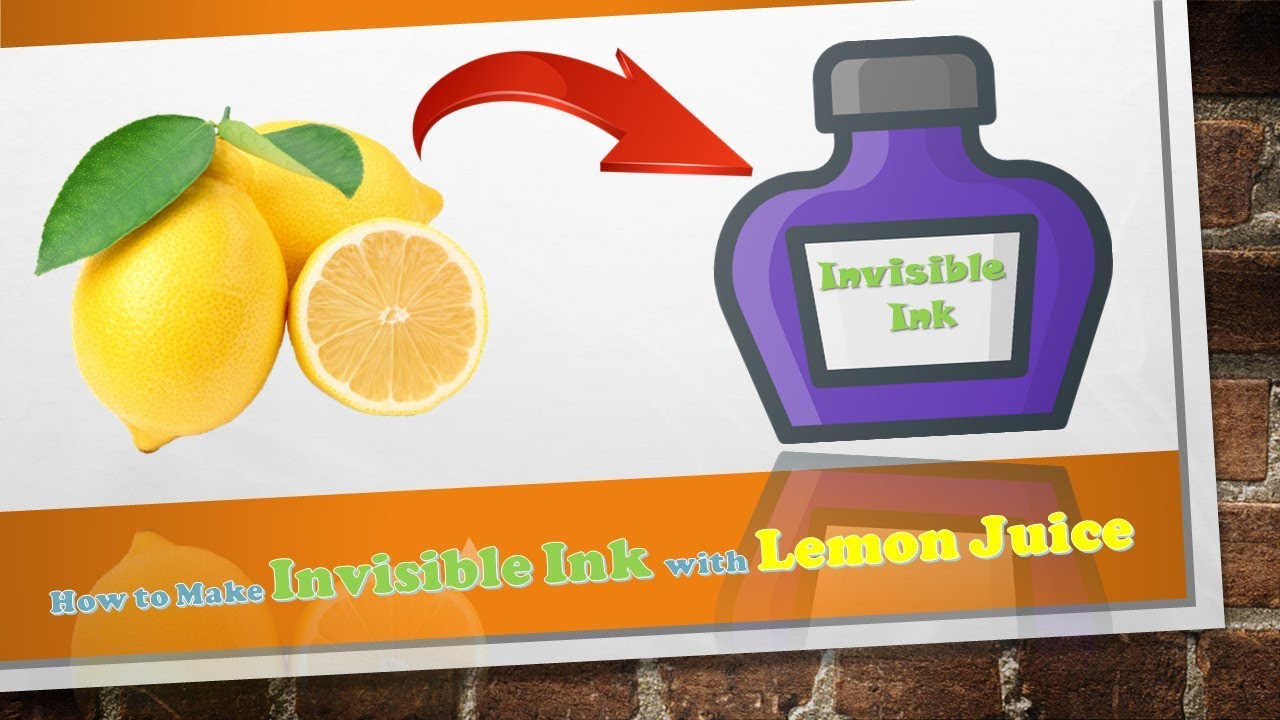 Science Experiment: The Magic of Invisible Ink || नींबू के रस से ...