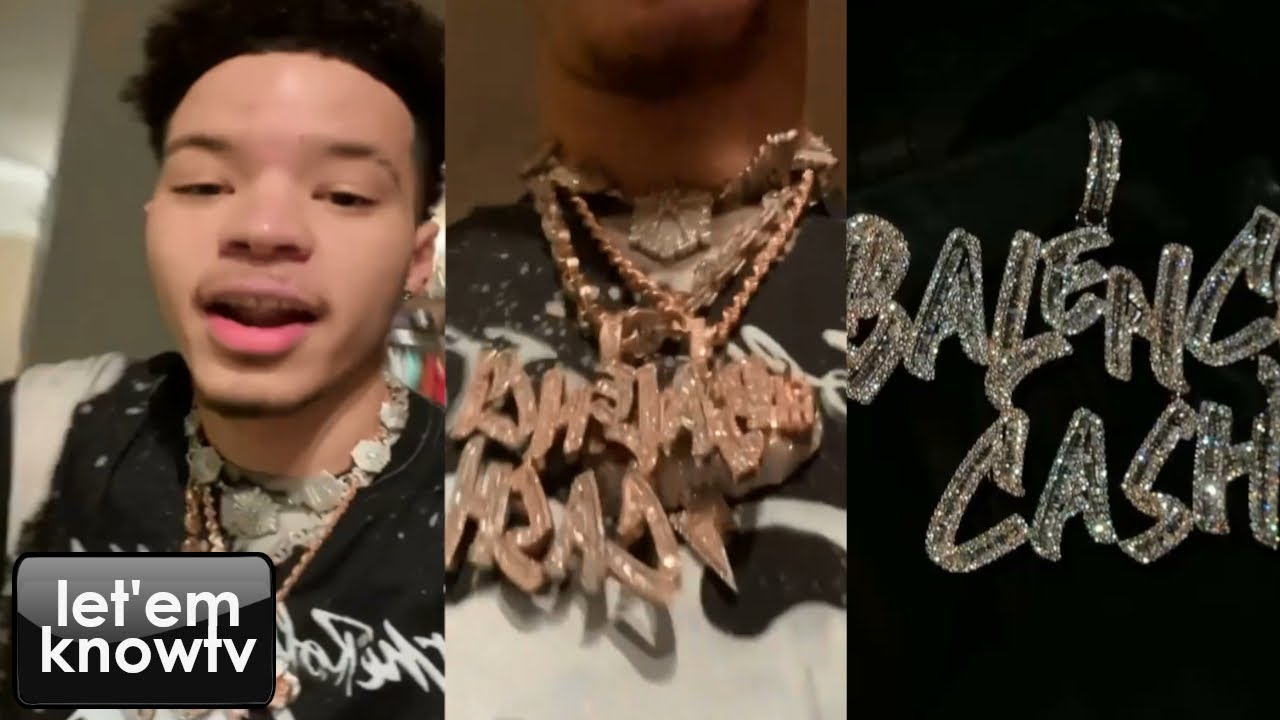 Lil Mosey Got This Crazy Diamond Chain From The Jeweler Godson Umeh ...