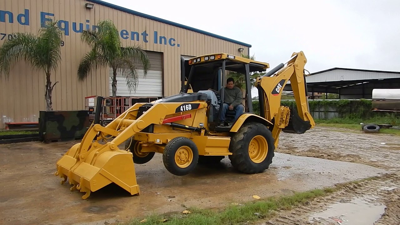GM106595-2004 CAT 416D 4X2 - YouTube