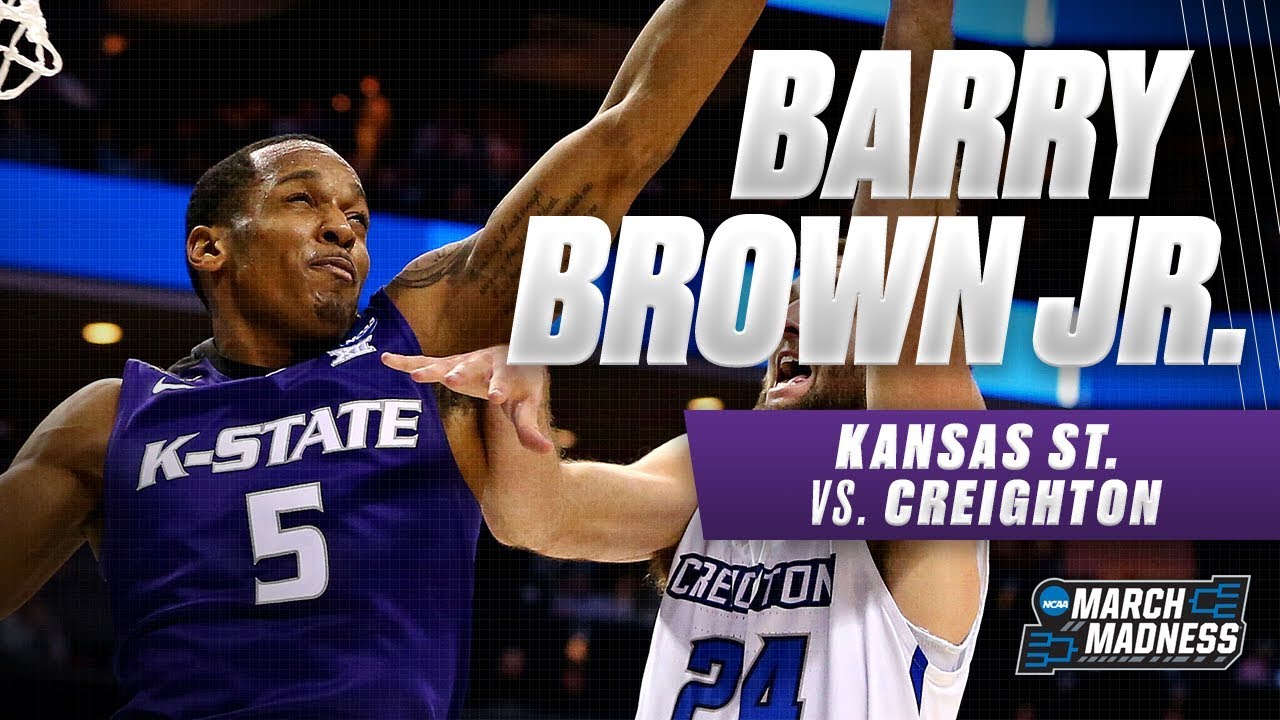 Kansas St. vs. Creighton: Barry Brown Jr. pushes the Wildcats to ...