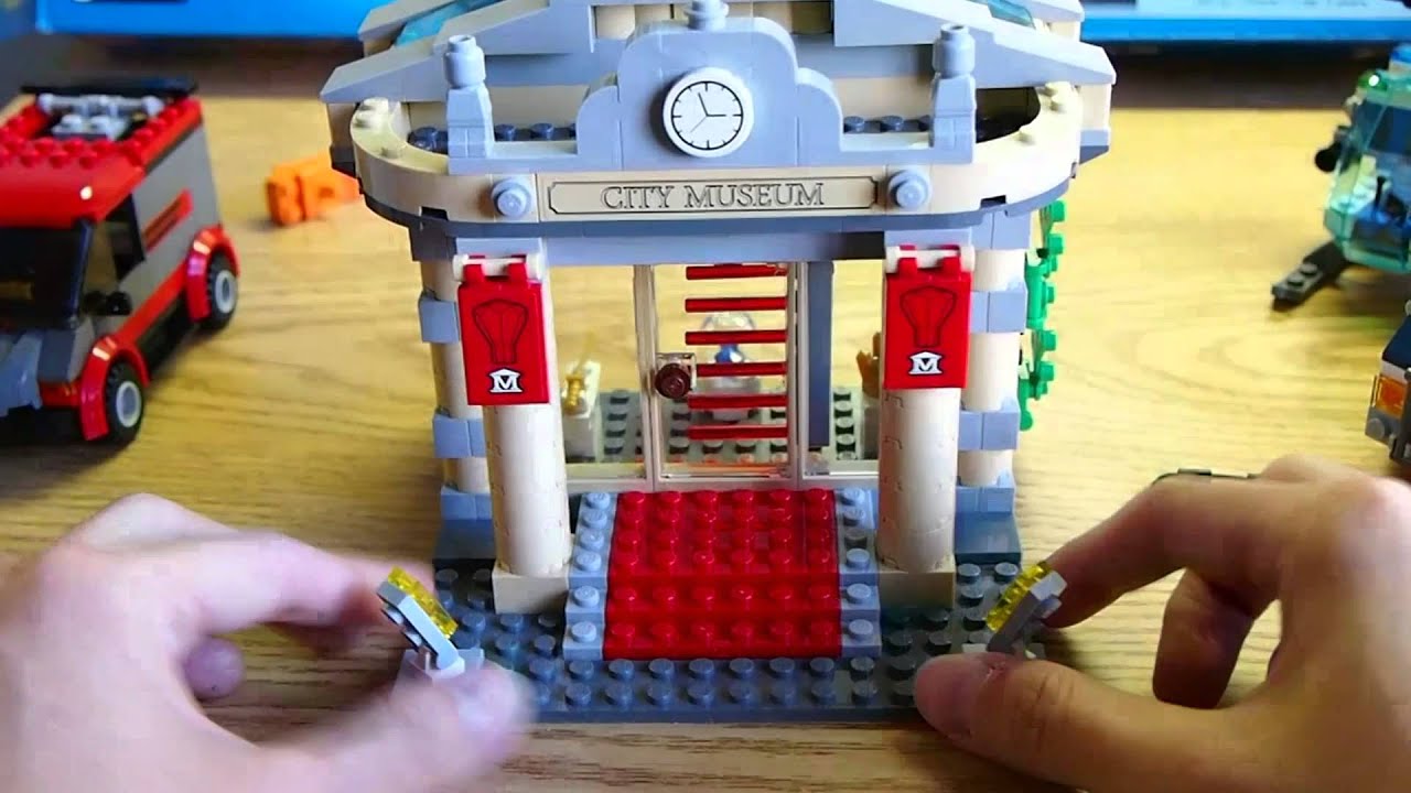LEGO City 60008 樂高 Museum Break-in Review - YouTube