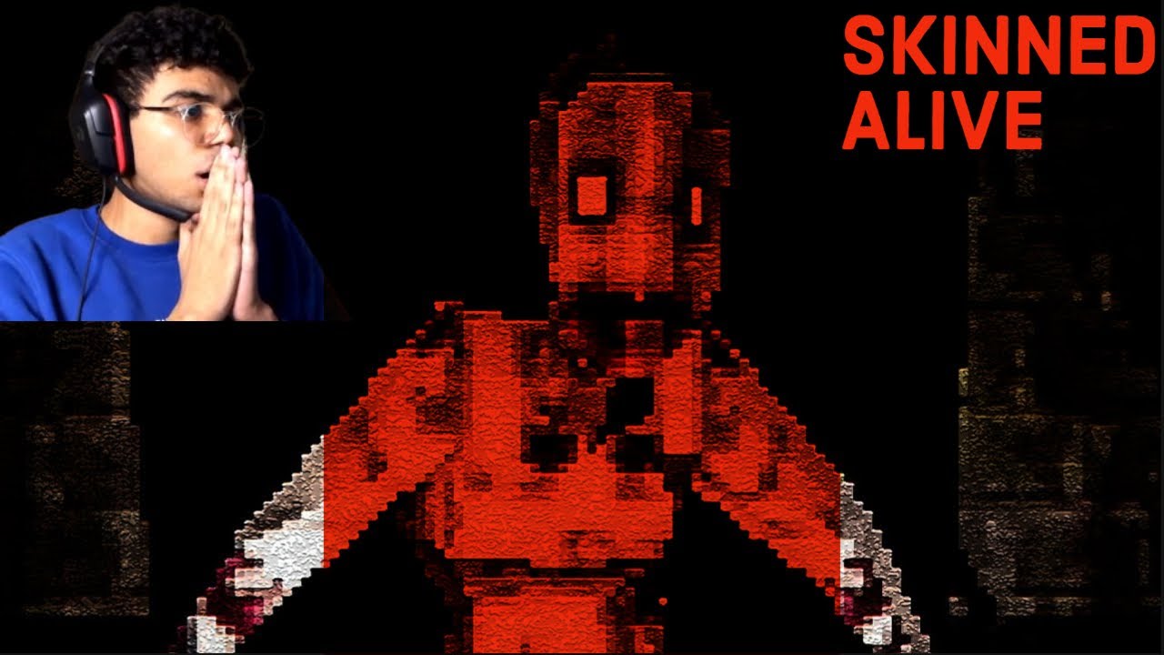 THIS HORROR GAME ALMOST GAVE ME A HEART ATTACK !! | SKINNED ALIVE - YouTube