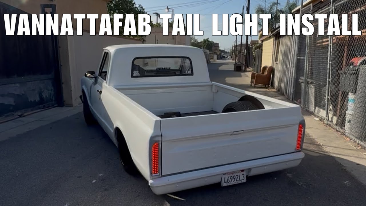 INSTALLING ONE PIECE C10 TAIL LIGHTS - YouTube