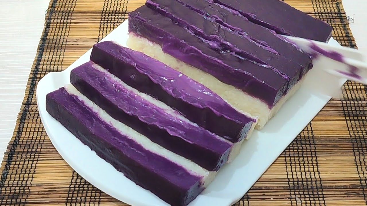 THIS GLUTINOUS RICE CAKE RECIPE IS SUPER DELICIOUS,I LOVE EATING IT ...