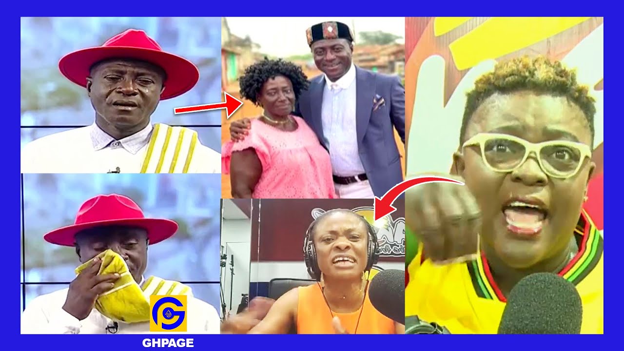 😭Captain Smart criɛs bittɛrly on Live Tv talking about his Mother+Yaa ...