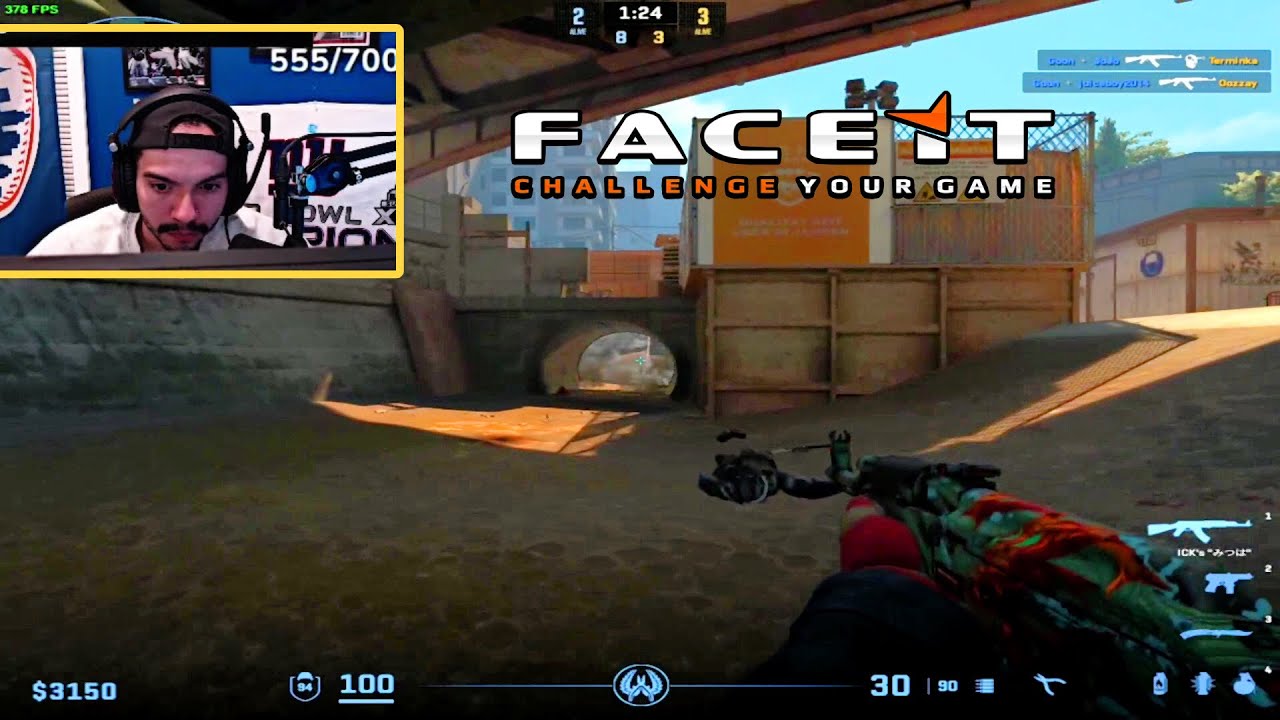 WORLD #2 PREMIER CS2 Laski W/JoJo FACEITLVL 10 OVERPASS GAMEPLAY ( FULL ...