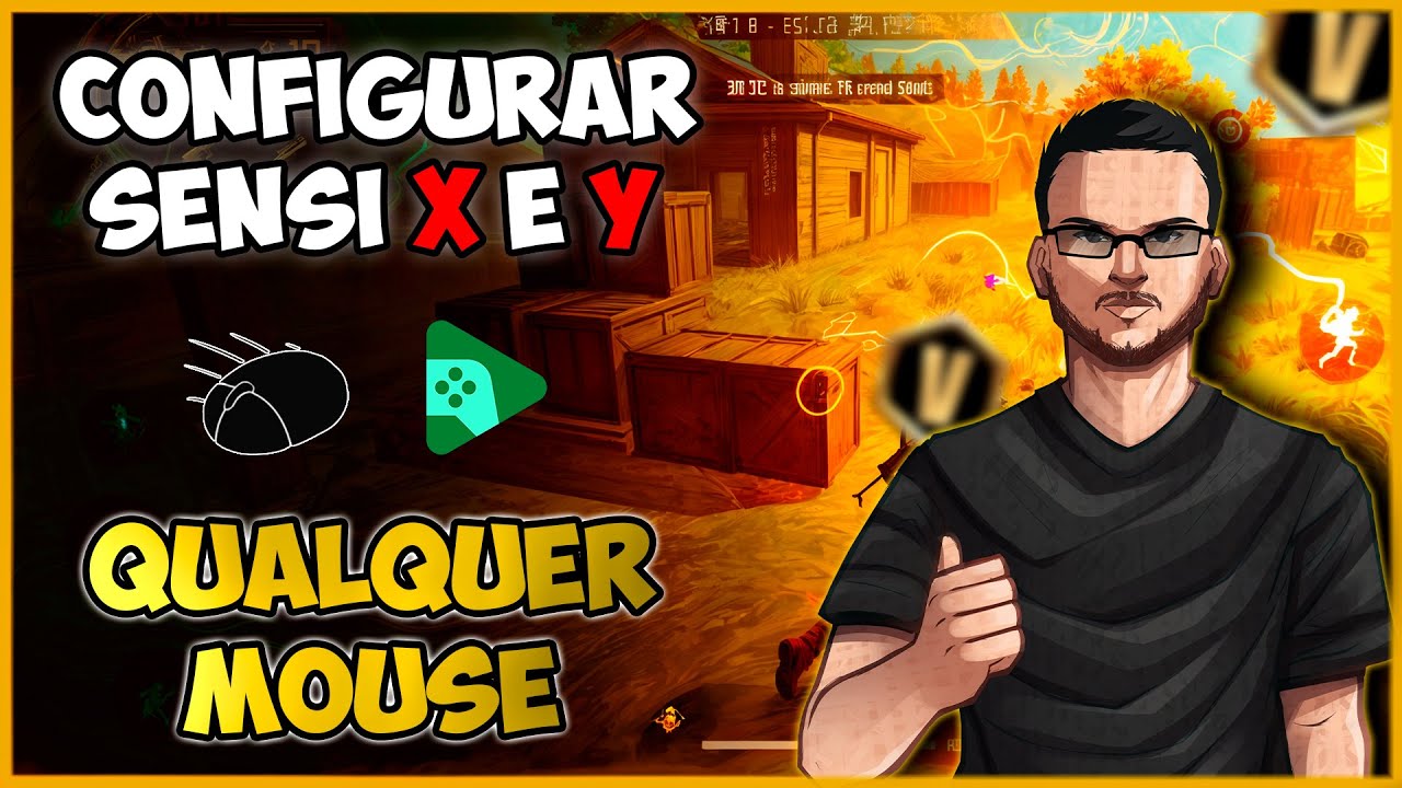 COMO CONFIGURAR A SENSI X E Y SEPARADO EM QUALQUER MOUSE - EMULADOR ...