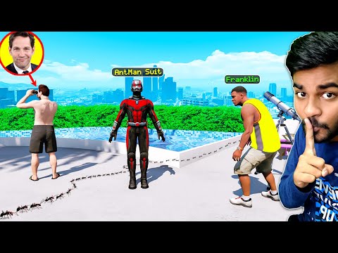 GTA 5 : I Stole ANT MAN WASP SUIT From ANT MAN😱| Gta 5 tamil | Gta Tamilan