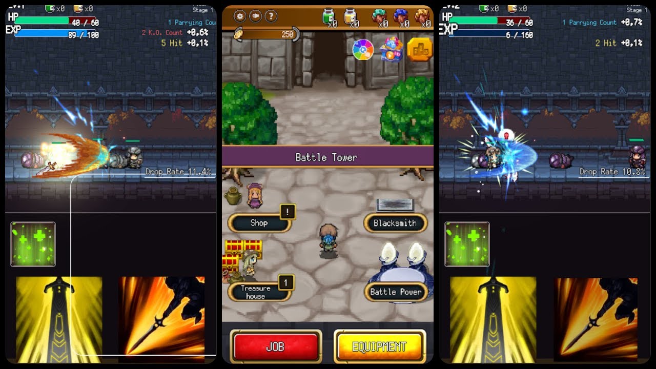 Pixel RPG Games: Survival game Mobile Video Game | Gameplay Android ...