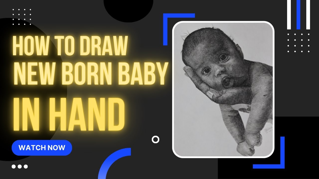 How to draw a Baby | Baby Easy Drawing (13/100) #shorts - YouTube