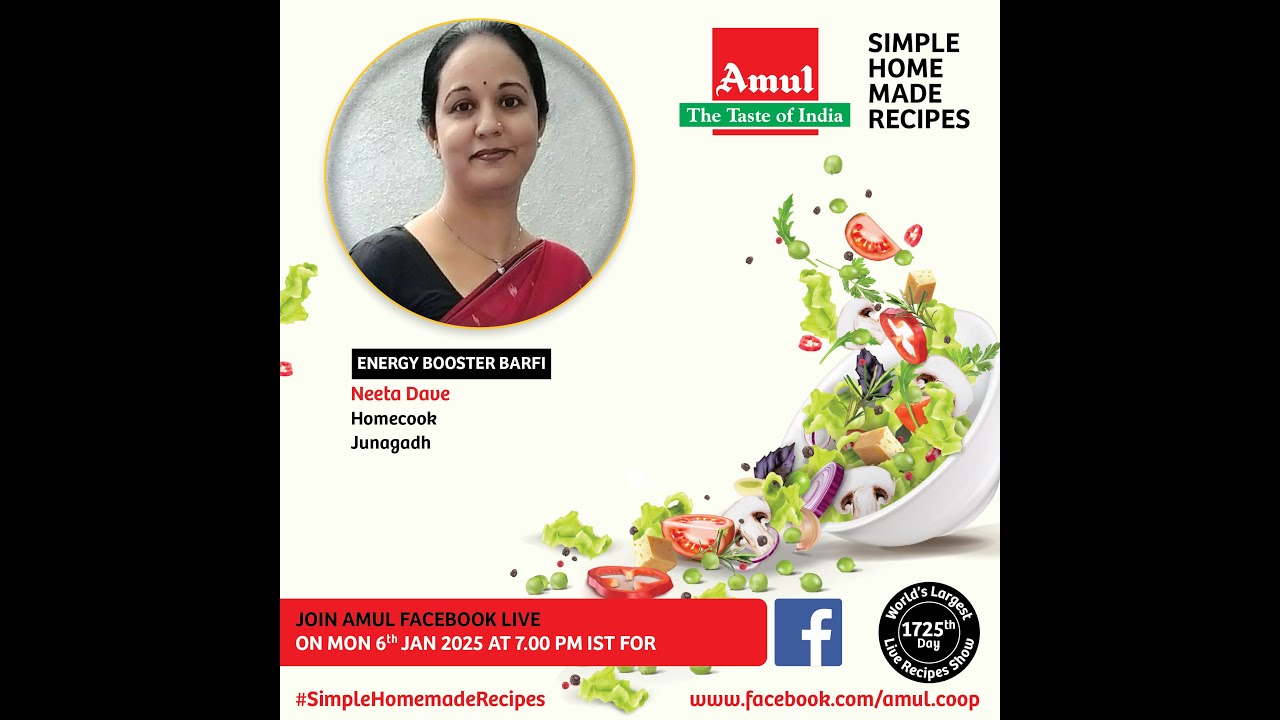 Chef Neeta Dave, Episode 9268 #SimpleHomemadeRecipes Facebook Live ...