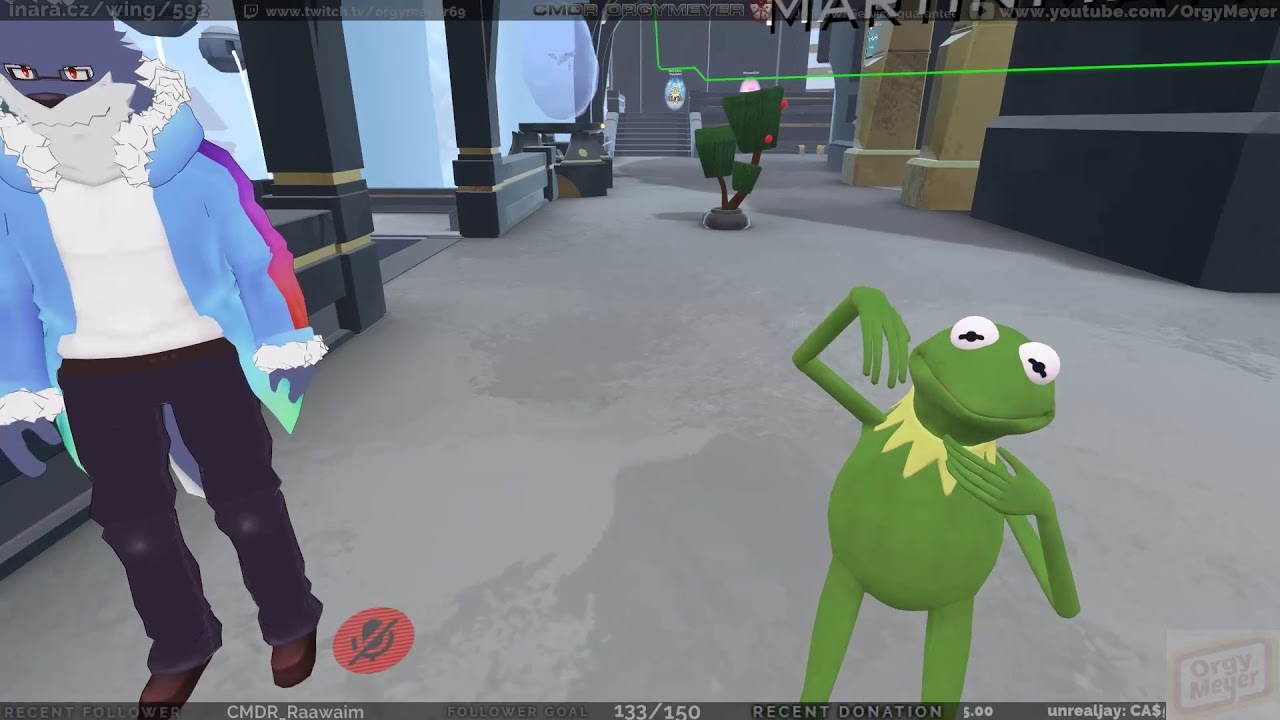 VRChat - Kermit is Dabbing - YouTube