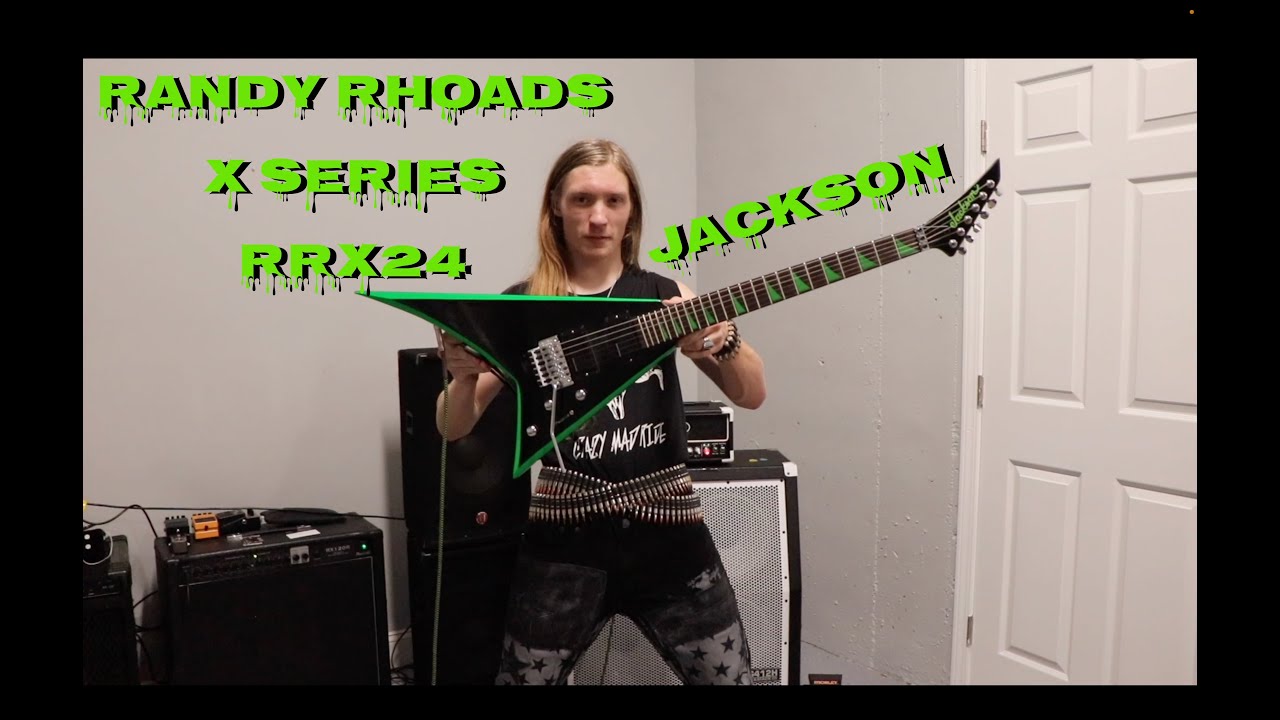 Jackson X Series Randy Rhoads RRx24 Guitar Demo - YouTube
