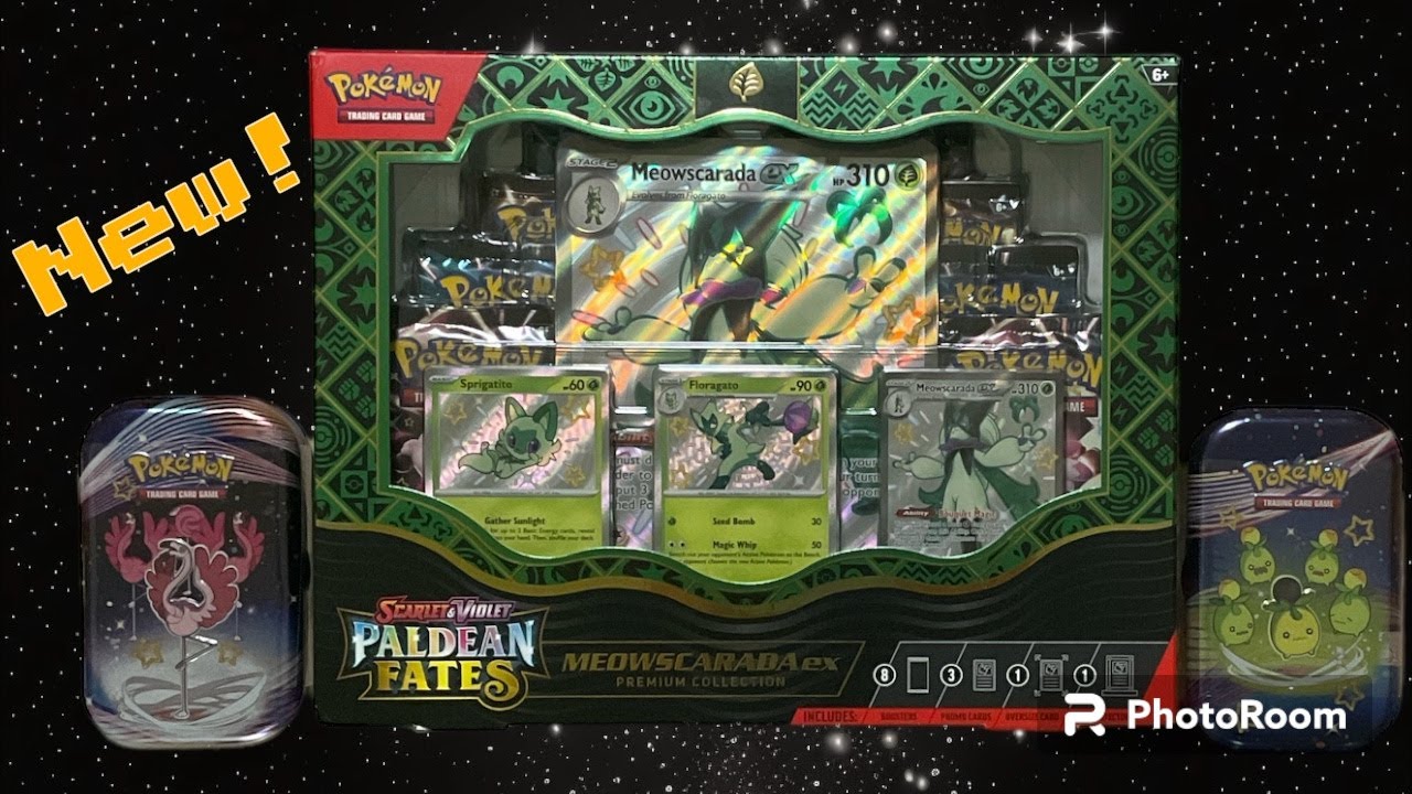 Pokémon Paldean Fates Opening - YouTube