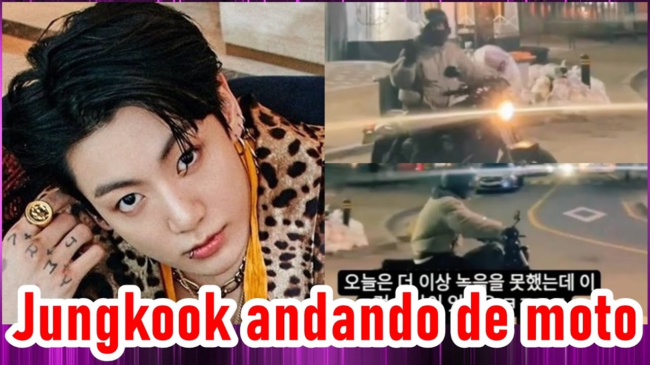 BTS Jungkook andando de moto - YouTube