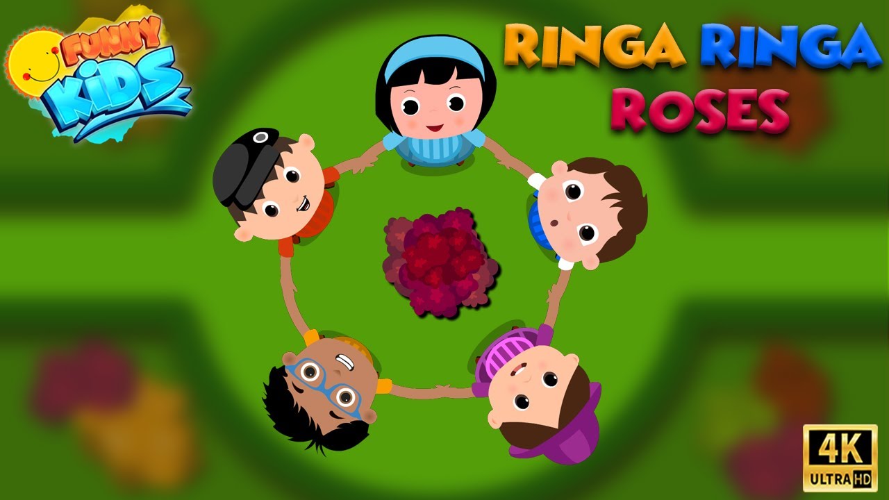 Ringa Ringa Roses | Animation Rhymes For Kids | Funny Kids | Kids Songs ...