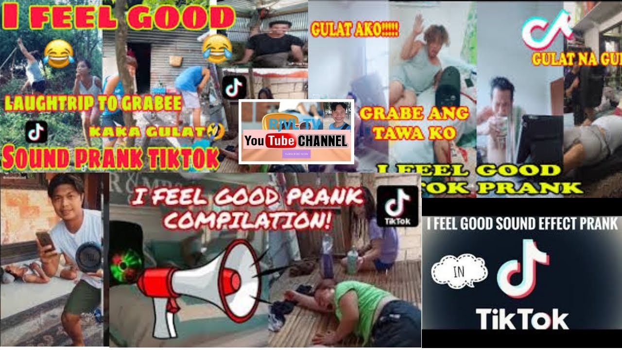 FUNNY TIKTOK VIRAL I FEEL GOOD GULAT PRANK CHALLENGE I RJVL TV - YouTube