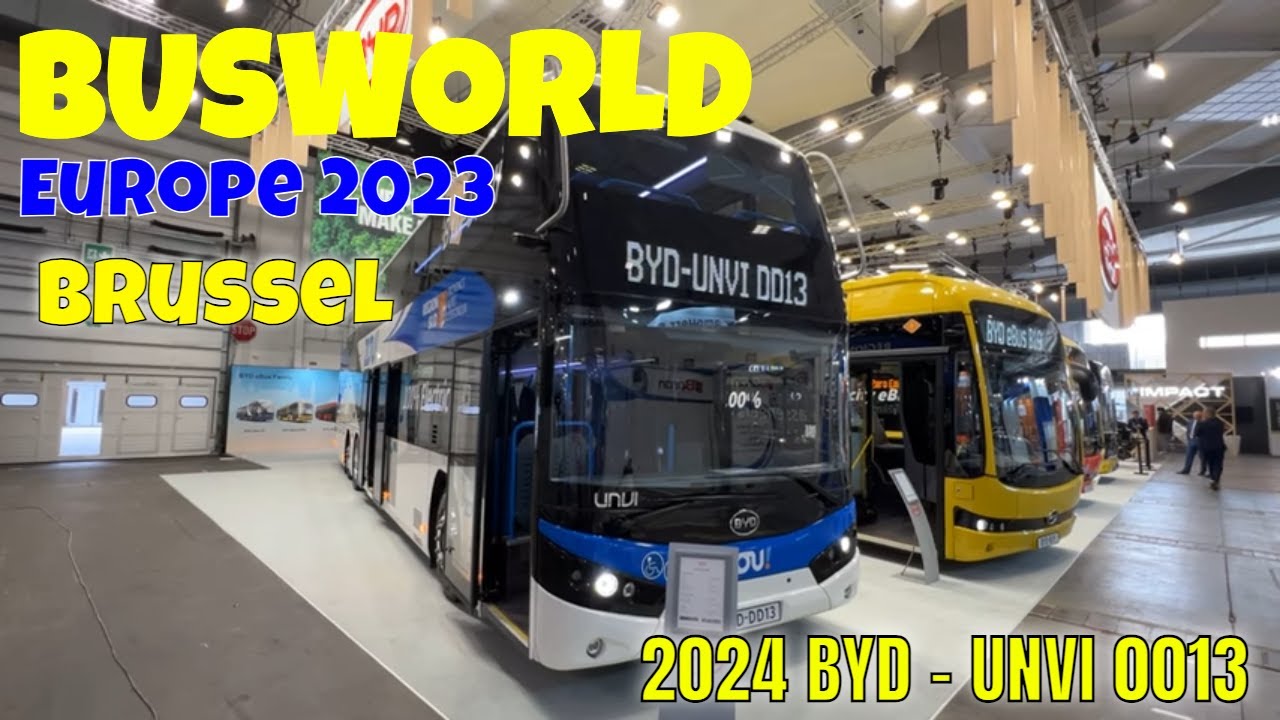 2024 BYD - UNVI 0013 Double Decker Bus Interior And Exterior Busworld ...