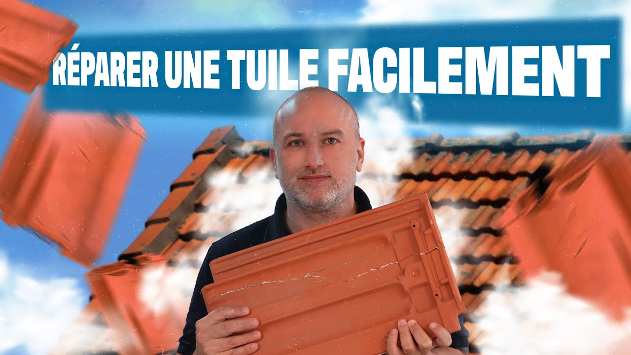 Réparer une tuile poreuse ou fissurée facilement ! - YouTube