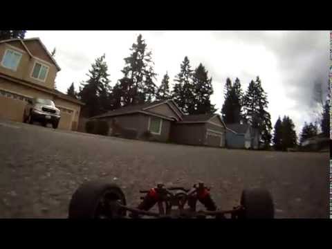GoPro on Himoto Tyronno rc car. - YouTube