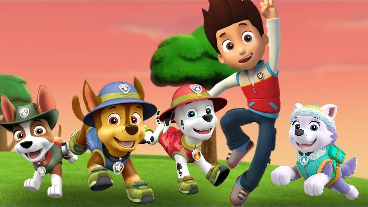 PAW Patrol Mission PAW - Pups Take Flight & Tracker Jungle Rescue Nick ...