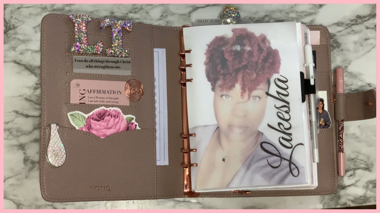 NOTIQ A5 PLANNER FLIPTHROUGH - YouTube