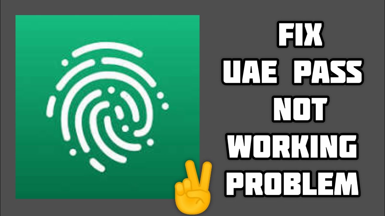 Fix UAE PASS App Not Working(Not Open) Problem || TECH SOLUTIONS BAR ...