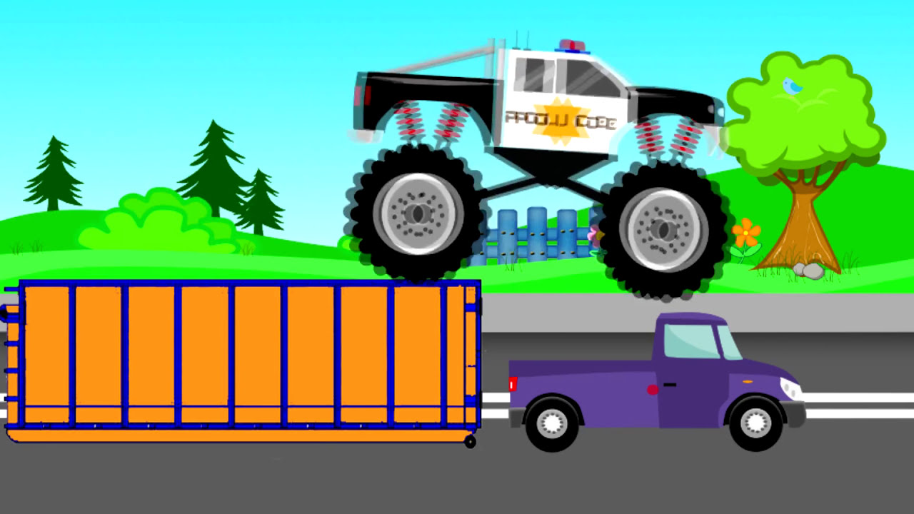 Demolition Monster Truck - Quickly destroy vehicles and obstacles on ...