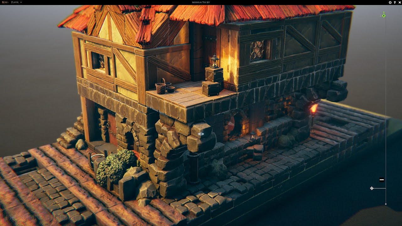 TaleSpire - Making a Modular Medieval Tile Set (part 1) - YouTube