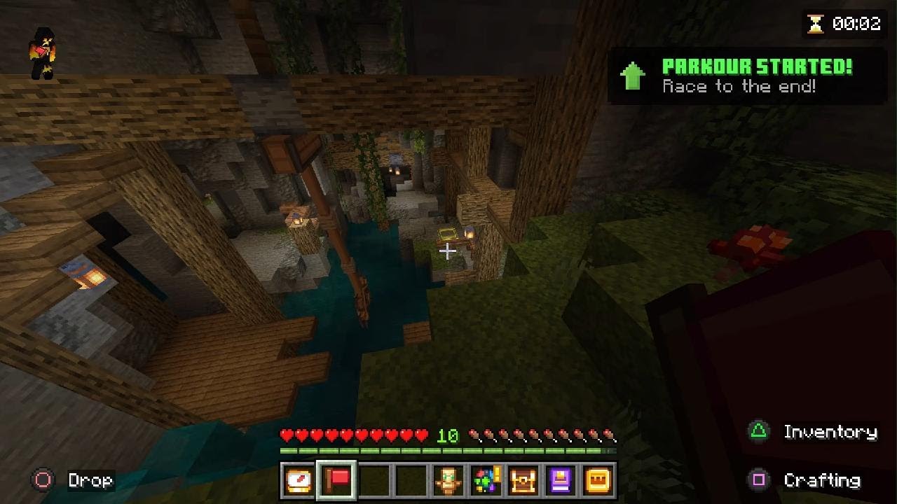 Hive Bedwars Hub Cave Speedrun - 23.932s - YouTube